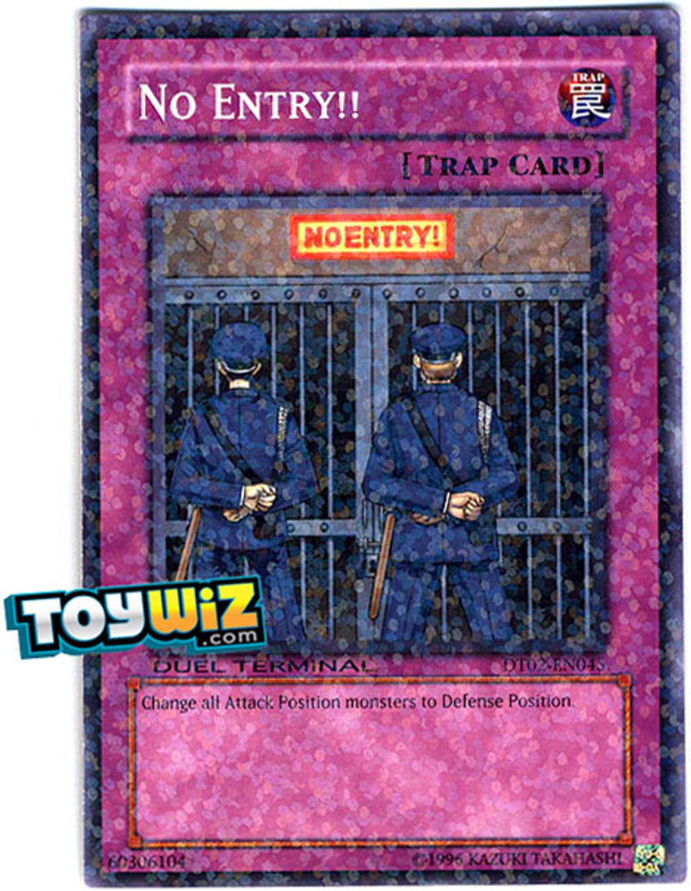 Yugioh 5ds Duel Terminal 2 Single Card Parallel Rare No Entry Dt02