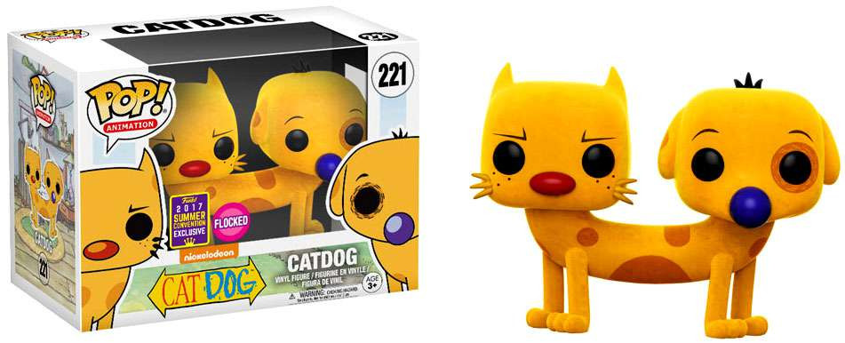 Funko Nickelodeon Cat Dog Funko POP TV Catdog Exclusive Vinyl Figure ...