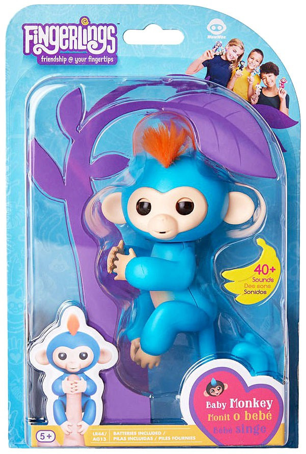 Fingerlings Baby Monkey Boris Figure WowWee - ToyWiz