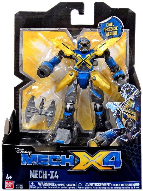 Disney Mech X4 Mech-X4 5 Action Figure Bandai - ToyWiz