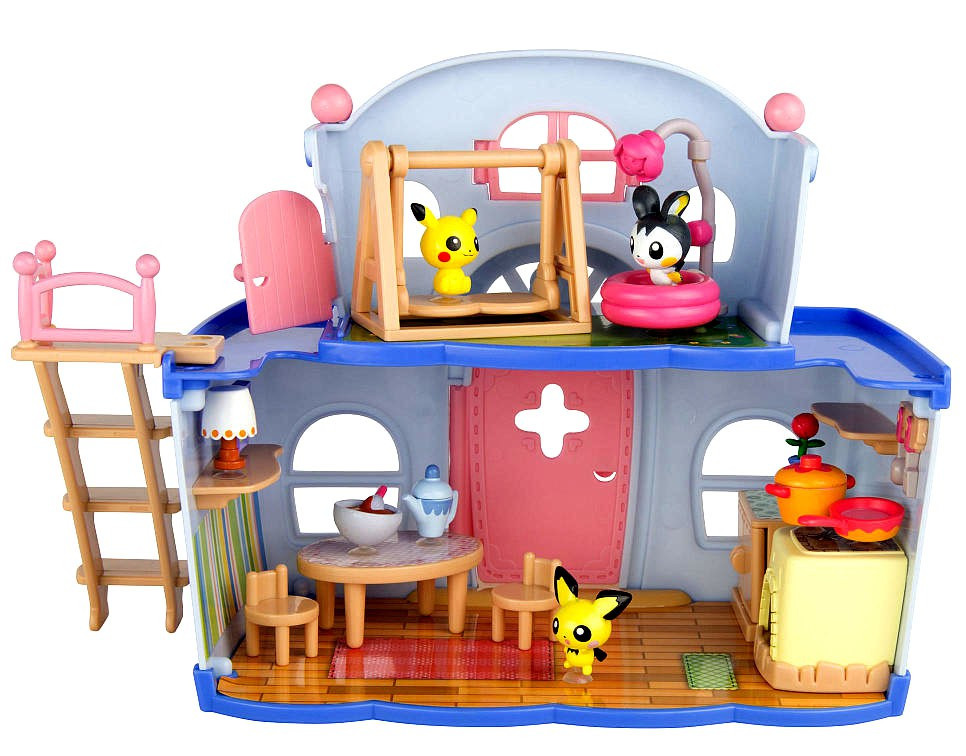 Pokemon Petite Pals House Party Playset Tomy - ToyWiz