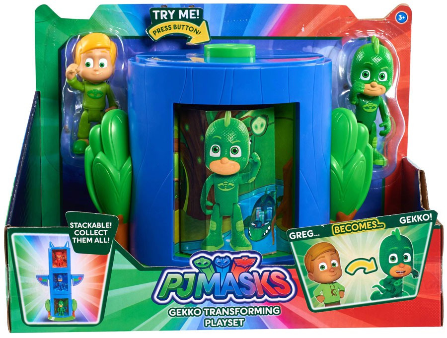 Disney Junior PJ Masks Gekko Transforming Playset Just Play - ToyWiz