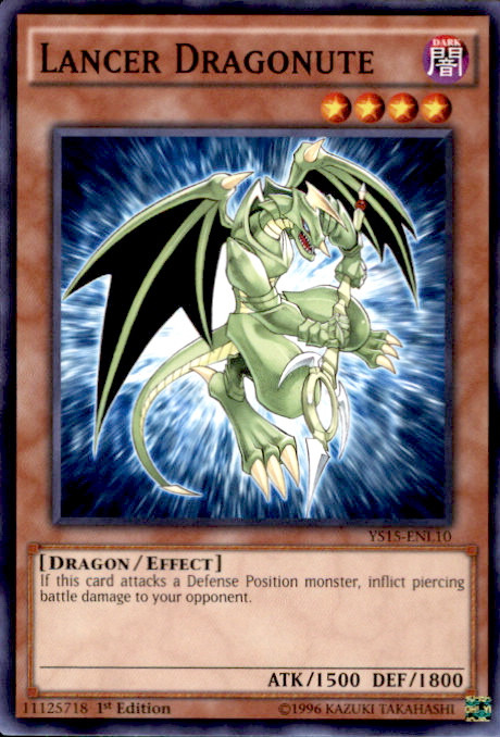 YuGiOh 2015 Starter Deck Dark Legion Single Card Common Lancer ...