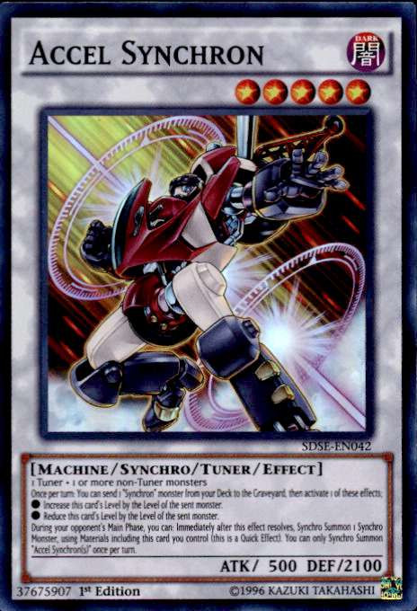 YuGiOh Synchron Extreme Structure Deck Single Card Super Rare Accel ...