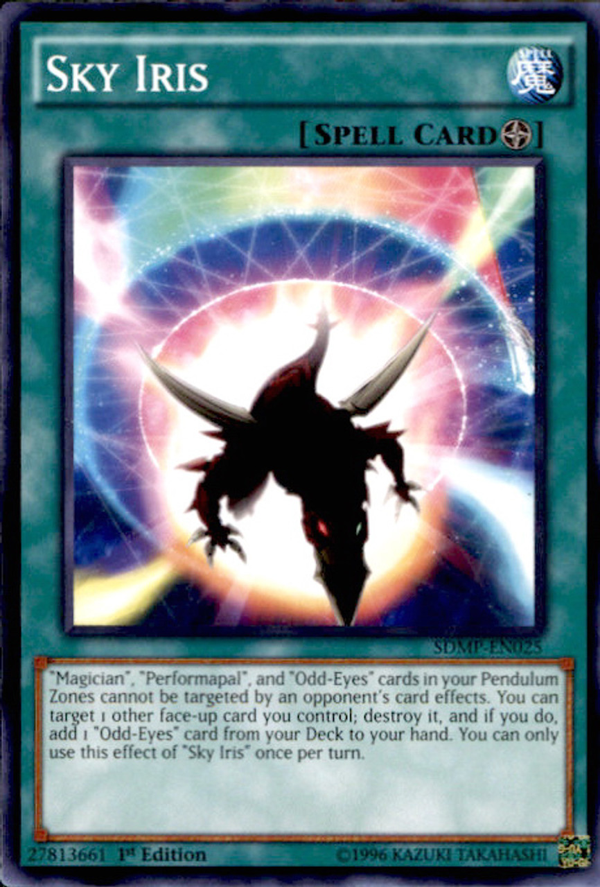 Yugioh Master Of Pendulum Structure Deck Single Card Common Sky Iris