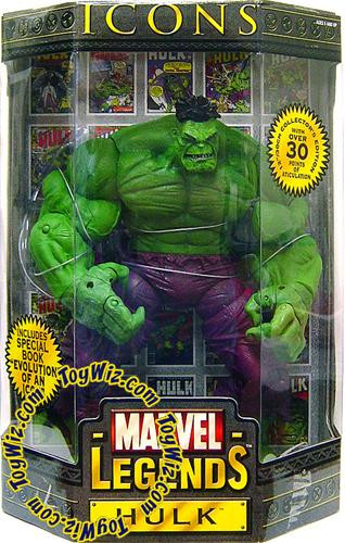 Marvel Legends Icons 12 Inch Series 2 Hulk 12 Action Figure Toy Biz ...