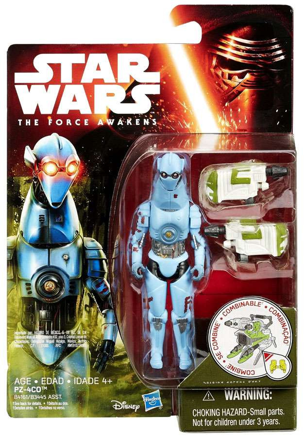 Star Wars The Force Awakens Jungle Space PZ-4CO 3.75 Action Figure ...