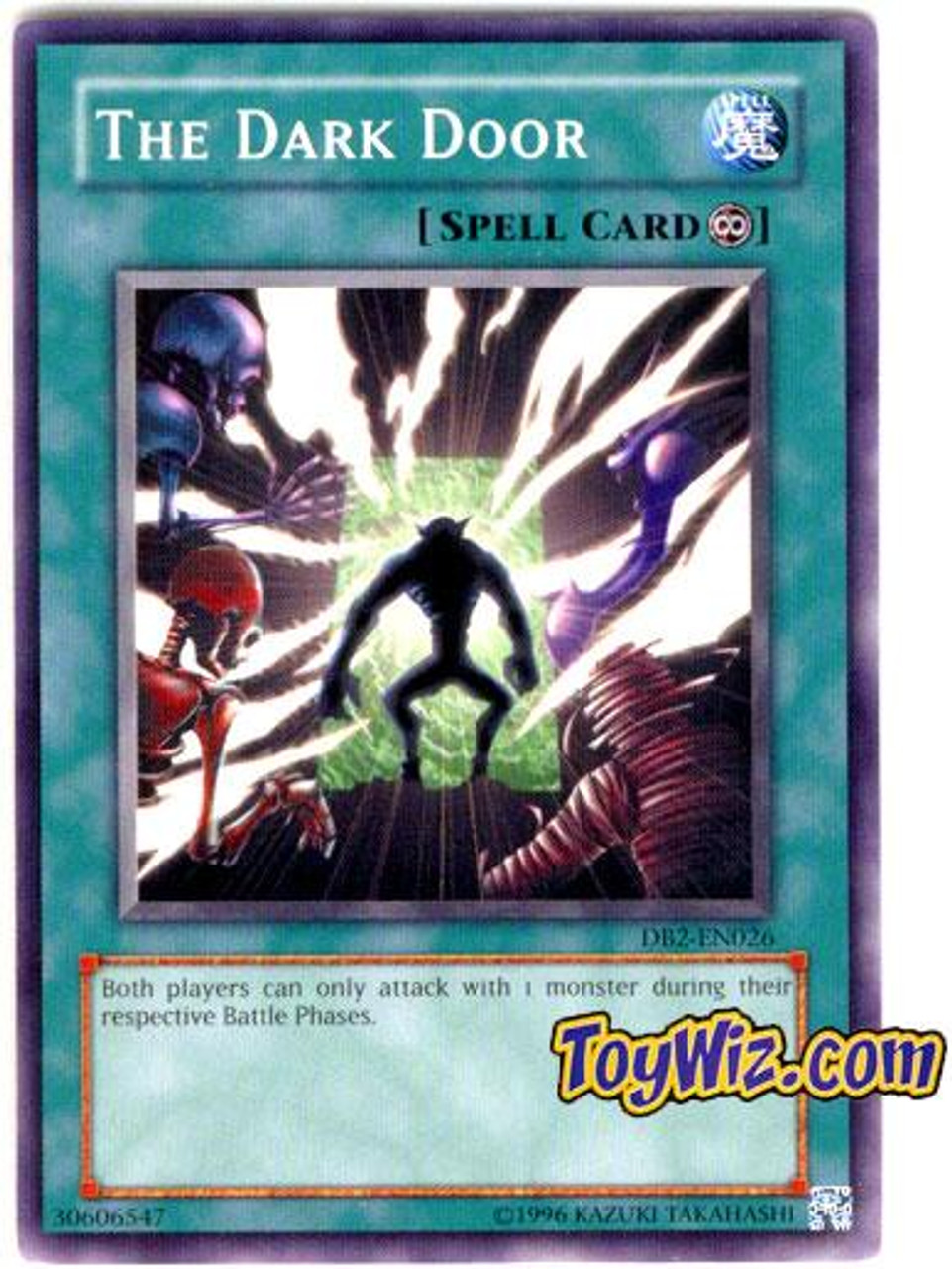 YuGiOh Dark Beginning 2 Single Card Common The Dark Door DB2-EN026 - ToyWiz