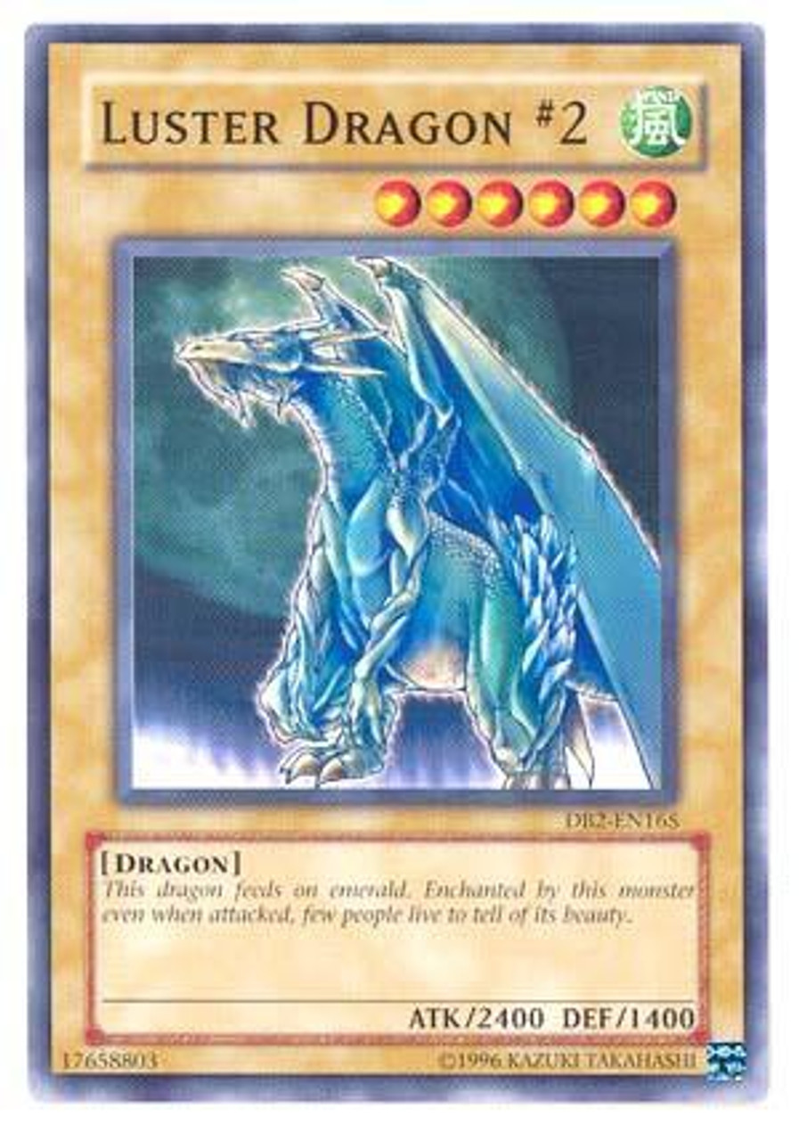 YuGiOh Dark Beginning 2 Single Card Common Luster Dragon 2 DB2-EN165 - ToyWiz