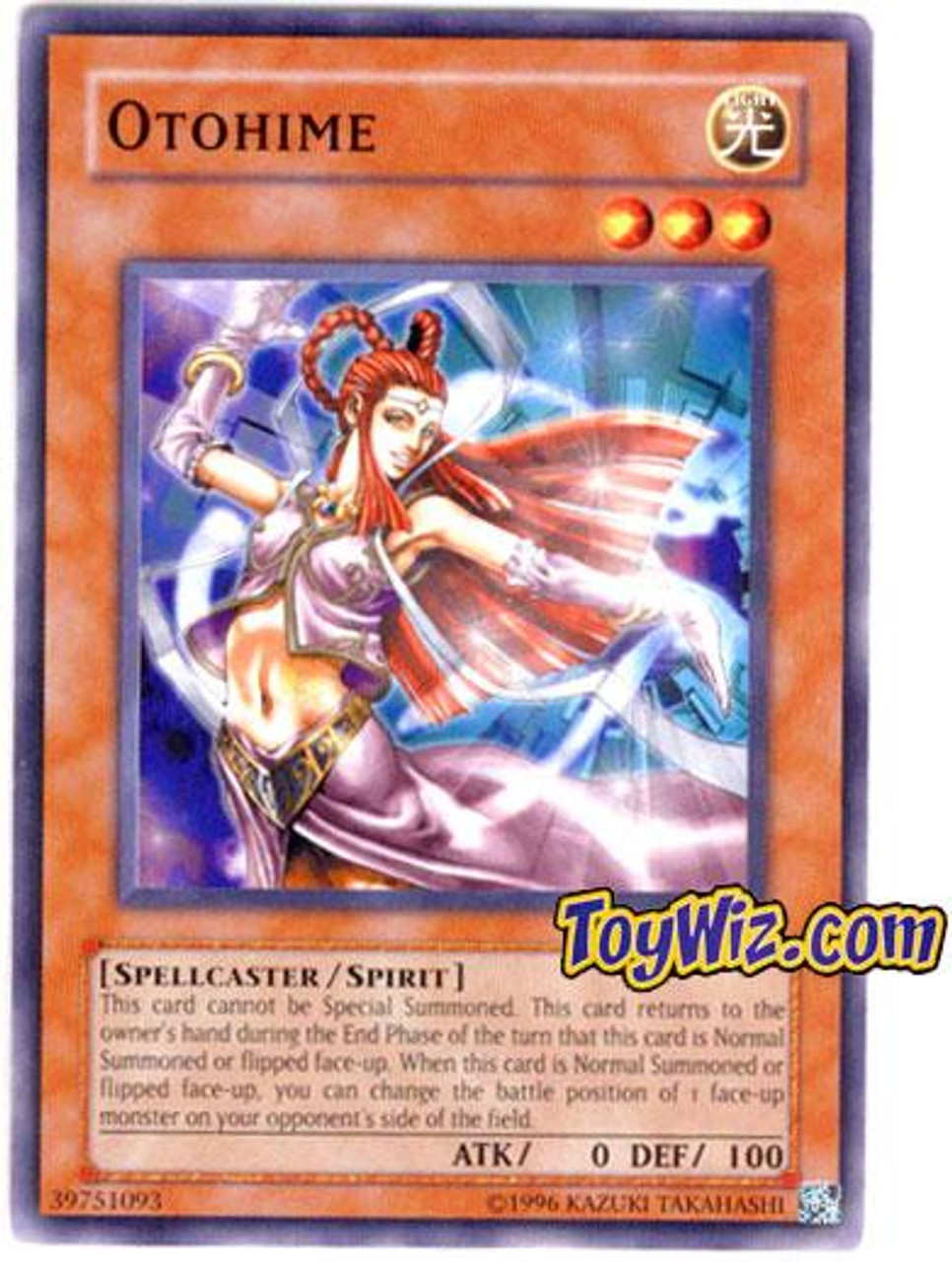 YuGiOh Dark Beginning 2 Single Card Common Otohime DB2-EN181 - ToyWiz