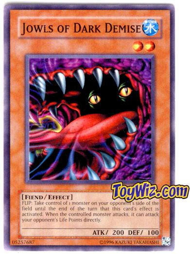 YuGiOh Dark Beginning 2 Single Card Common Jowls of Dark Demise DB2-EN212 - ToyWiz