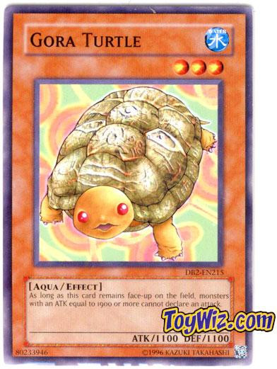 YuGiOh Dark Beginning 2 Single Card Common Gora Turtle DB2-EN215 - ToyWiz