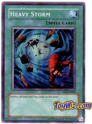 YuGiOh Dark Beginning 2 Single Card Super Rare Heavy Storm DB2-EN084 - ToyWiz