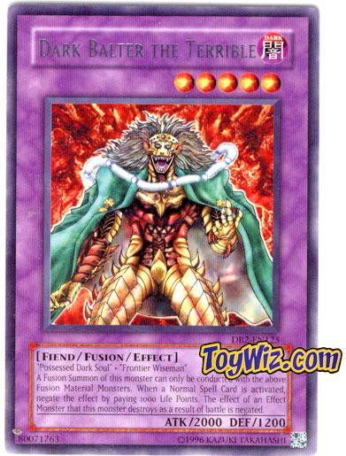 YuGiOh Dark Beginning 2 Single Card Rare Dark Balter the Terrible DB2-EN125 - ToyWiz