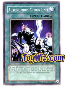 YuGiOh Dark Revelation 1 Single Card Common Autonomous Action Unit DR1 ...