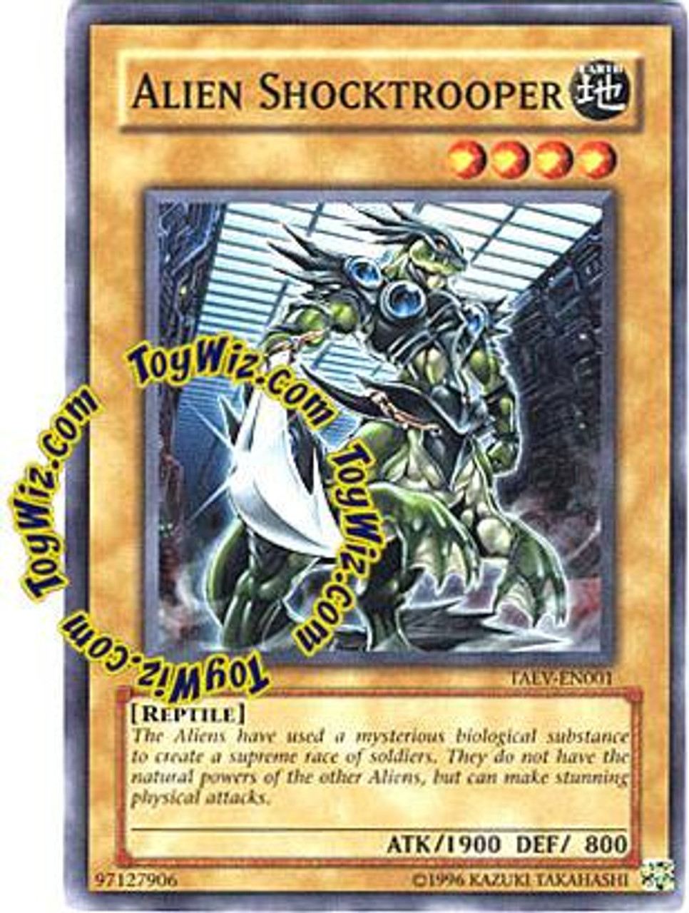 YuGiOh GX Tactical Evolution Single Card Common Alien Shocktrooper TAEV ... YuGiOh GX Tactical Evolution Single Card Common Alien Shocktrooper TAEV ...