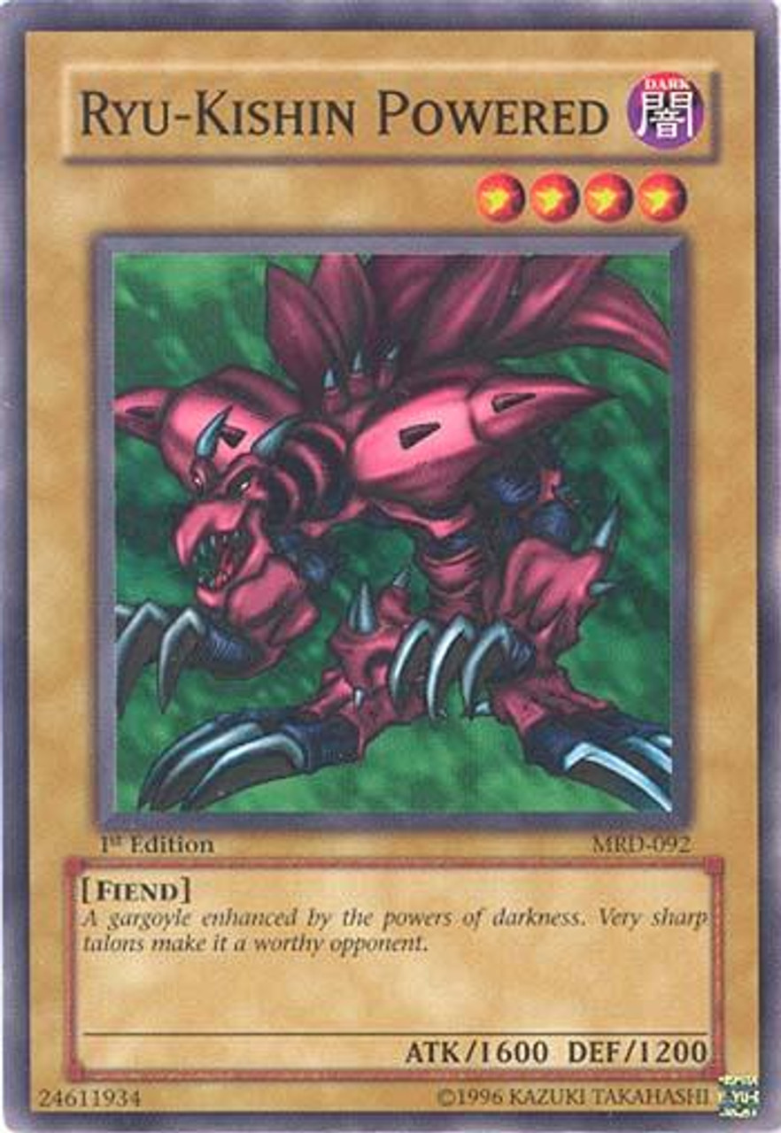 YuGiOh Metal Raiders Single Card Common Ryu-Kishin Powered MRD-092 - ToyWiz