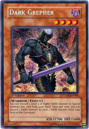 YuGiOh GX Phantom Darkness Single Card Secret Rare Dark Grepher PTDN-EN000 - ToyWiz