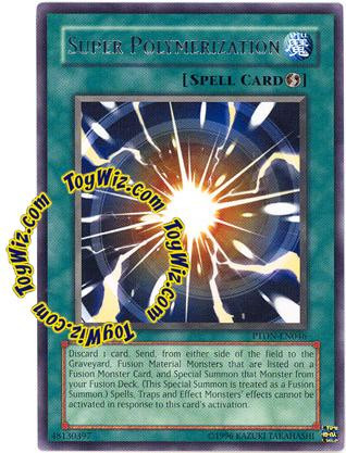 YuGiOh GX Phantom Darkness Single Card Rare Super Polymerization PTDN ...