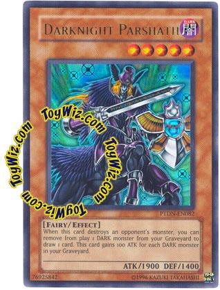 YuGiOh GX Phantom Darkness Single Card Ultra Rare Darknight Parshath PTDN-EN082 - ToyWiz