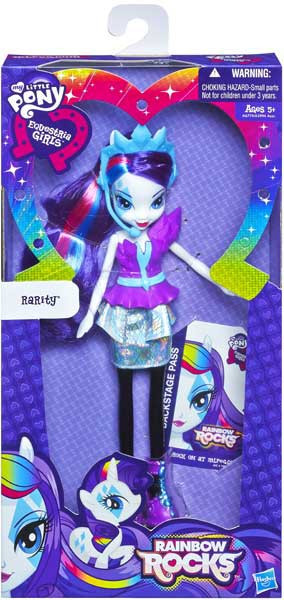 My Little Pony Equestria Girls Rainbow Rocks Basic Rarity 9 Doll Hasbro ...