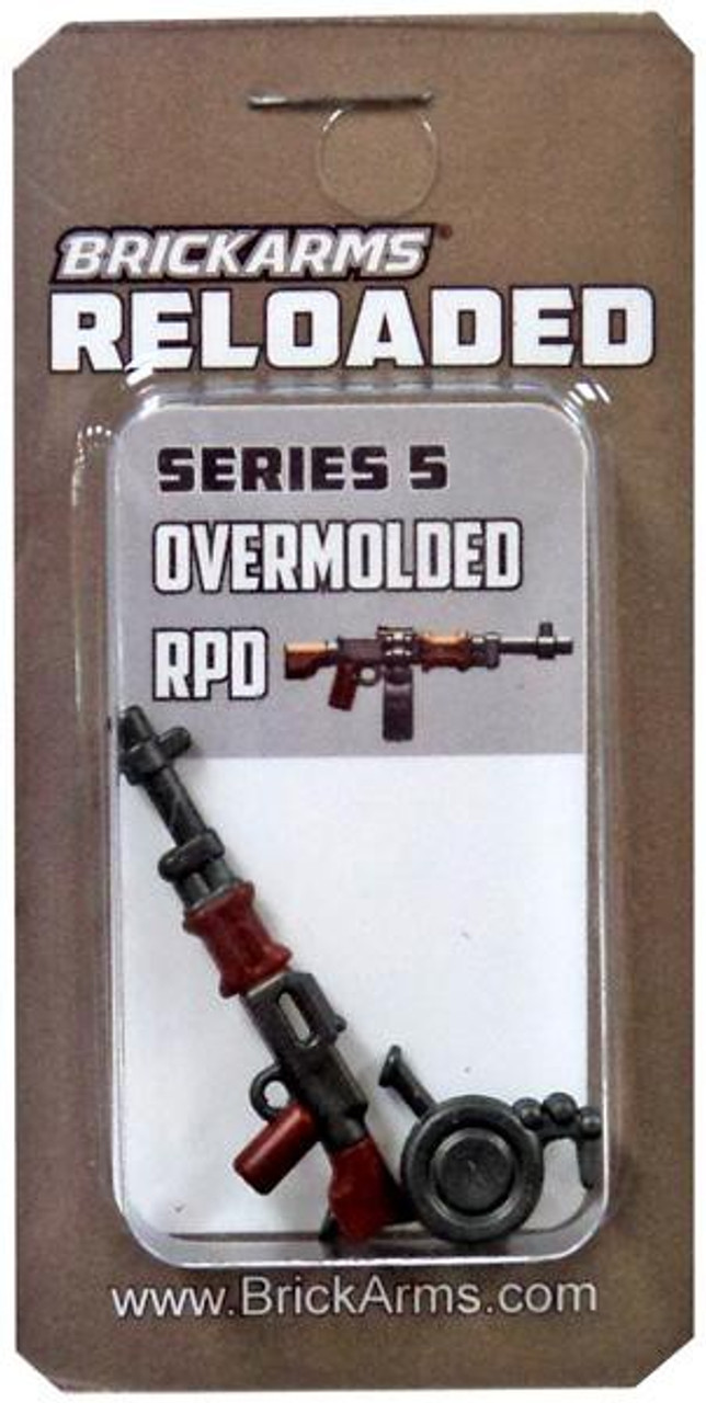 BrickArms Reloaded Series 5 Weapons RPD 2.5 Overmolded - ToyWiz