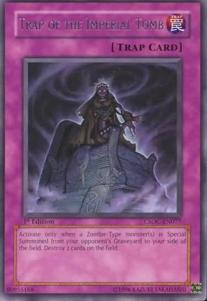 Yugioh Crossroads Of Chaos Single Card Rare Trap Of The Imperial Tomb