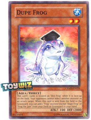 YuGiOh 5Ds Crimson Crisis Single Card Common Dupe Frog CRMS-EN028 - ToyWiz