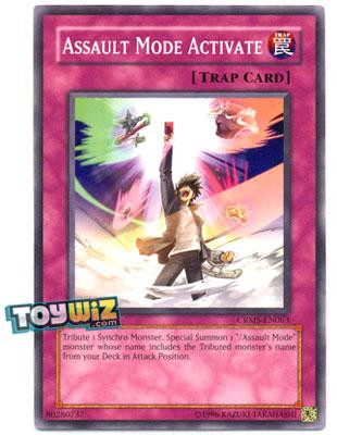 YuGiOh 5Ds Crimson Crisis Single Card Common Assault Mode Activate CRMS ...