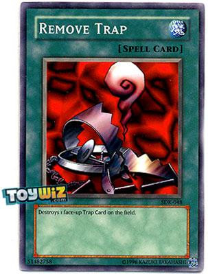YuGiOh Starter Deck Kaiba Single Card Common Remove Trap SDK-048 - ToyWiz