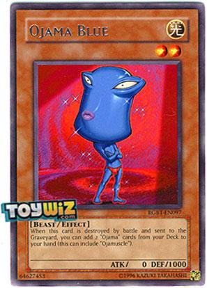 YuGiOh 5Ds Raging Battle Single Card Rare Ojama Blue RGBT-EN097 - ToyWiz
