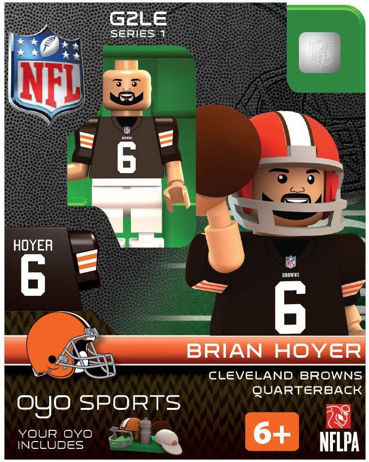 NFL Cleveland Browns NFL Generation 2 Series 1 Brian Hoyer Minifigure ...