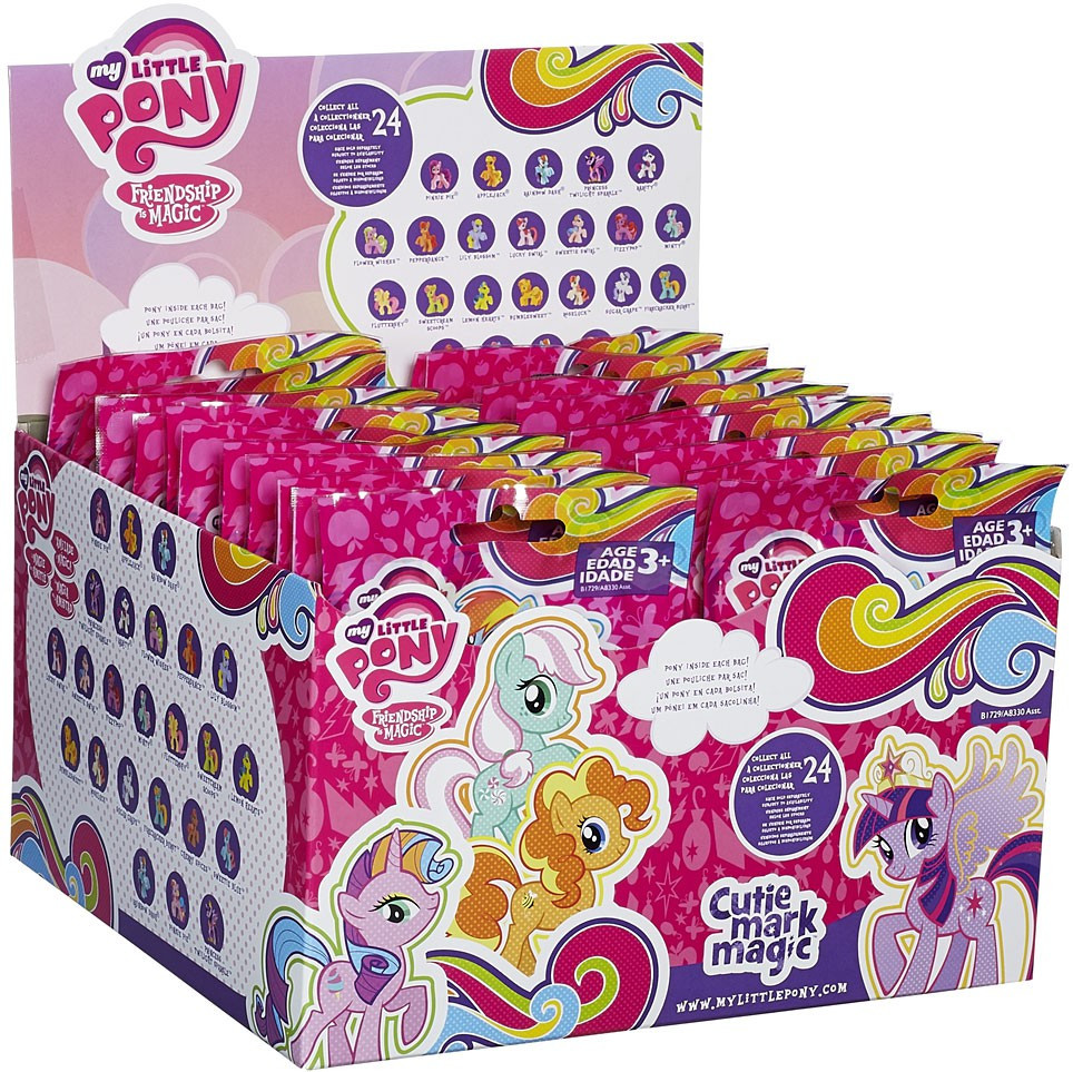 My Little Pony My Little Pony PVC Series 11 Mystery Box 24 Packs Hasbro ...