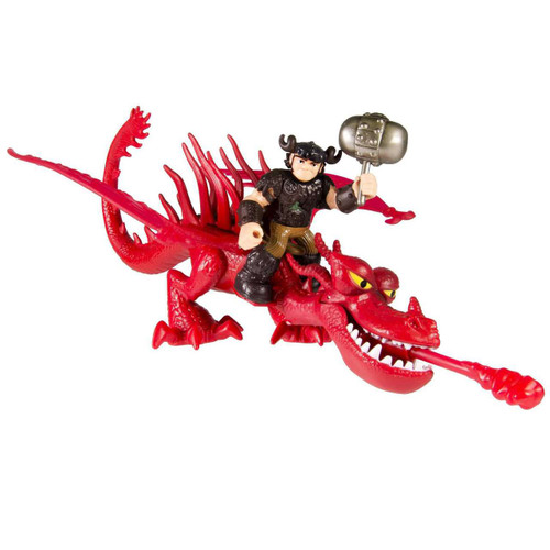 How to Train Your Dragon Dragons Snotlout Hookfang Action Figure 2-Pack ...