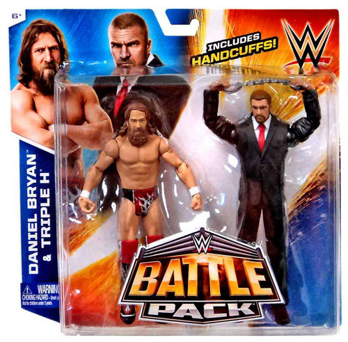 WWE Wrestling Series 32 Daniel Bryan Triple H 6 Action Figure 2-Pack ...
