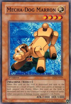 YuGiOh Dark Revelation 3 Single Card Common Mecha-Dog Marron DR3-EN139 ...
