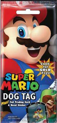 Super Mario Super Mario Dog Tag Fun Pack Box Enterplay - ToyWiz