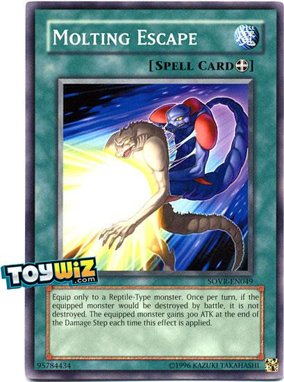 YuGiOh Stardust Overdrive Single Card Common Molting Escape SOVR-EN049 ...