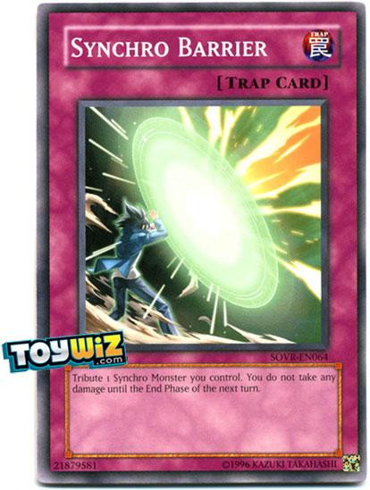 YuGiOh Stardust Overdrive Single Card Common Synchro Barrier SOVR-EN064 ...