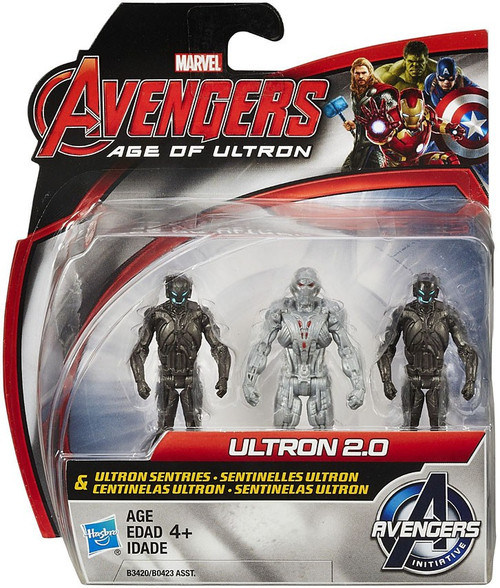Marvel Avengers Age of Ultron Ultron 2.0 Ultron Sentries 2.5 Action ...