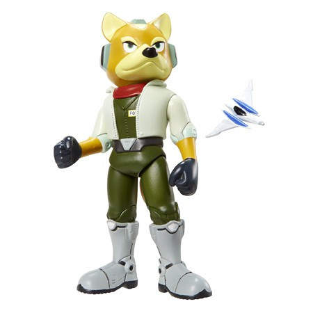 World of Nintendo Starfox Series 3 Fox McCloud 4 Action Figure Jakks ...