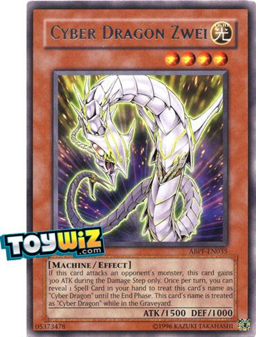 Yugioh Absolute Powerforce Single Card Rare Cyber Dragon Zwei Abpf