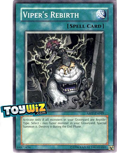 Yugioh Absolute Powerforce Single Card Common Vipers Rebirth Abpf En049