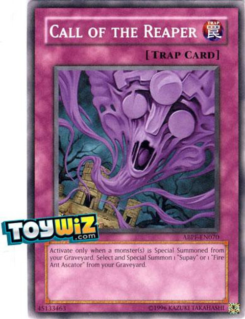 Yugioh Absolute Powerforce Single Card Common Call Of The Reaper Abpf