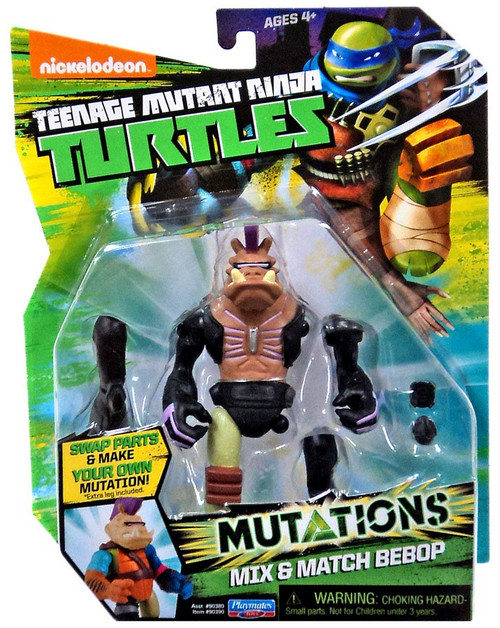 Teenage Mutant Ninja Turtles Nickelodeon Mutations Mix Match Bebop 4 ...