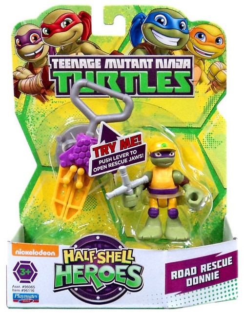 Teenage Mutant Ninja Turtles TMNT Half Shell Heroes Road Rescue Donnie ...