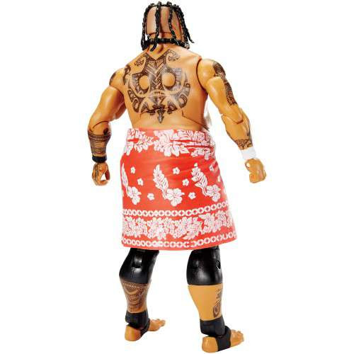WWE Wrestling Elite Series 40 Umaga 6 Action Figure Sarong Mattel Toys ...