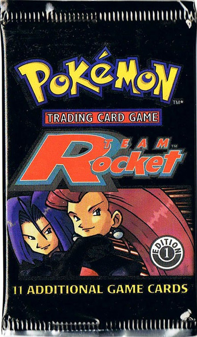 Pokemon Team Rocket Booster Pack 1st Edition Wizards of the Coast - ToyWiz