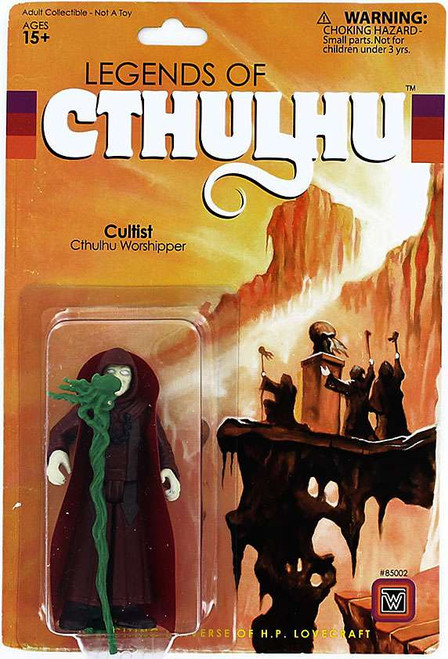 Legends of Cthulhu Cultist 3.75 Retro Action Figure Warpo Toys - ToyWiz