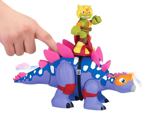 Teenage Mutant Ninja Turtles Nickelodeon Half Shell Heroes Stegosaurus ...